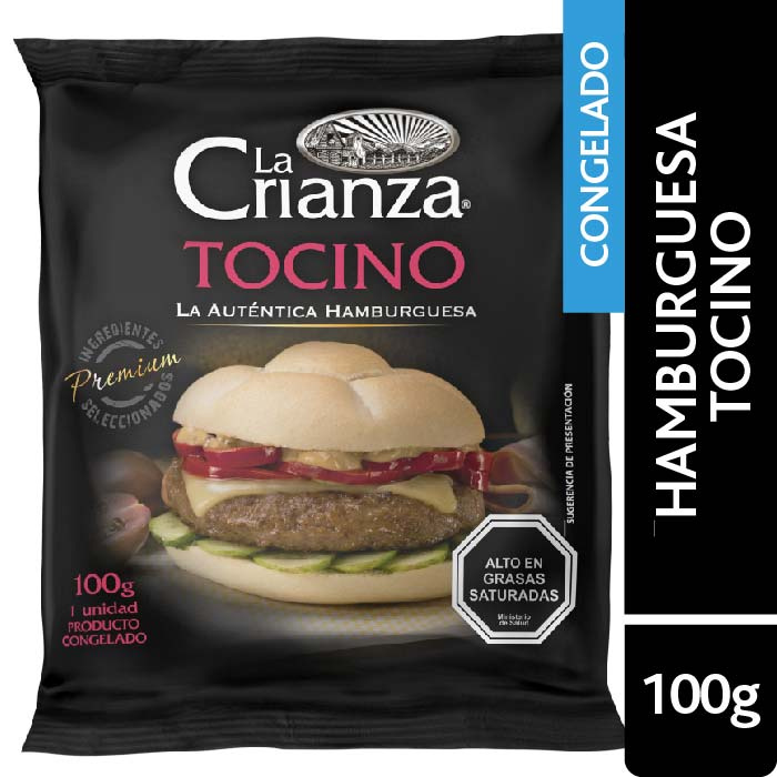 Super El Trebol - Hamb La Crianza Toc/Vacuno 100 Gr Super El Trebol - Hamb La Crianza Toc/Vacuno 100 Gr