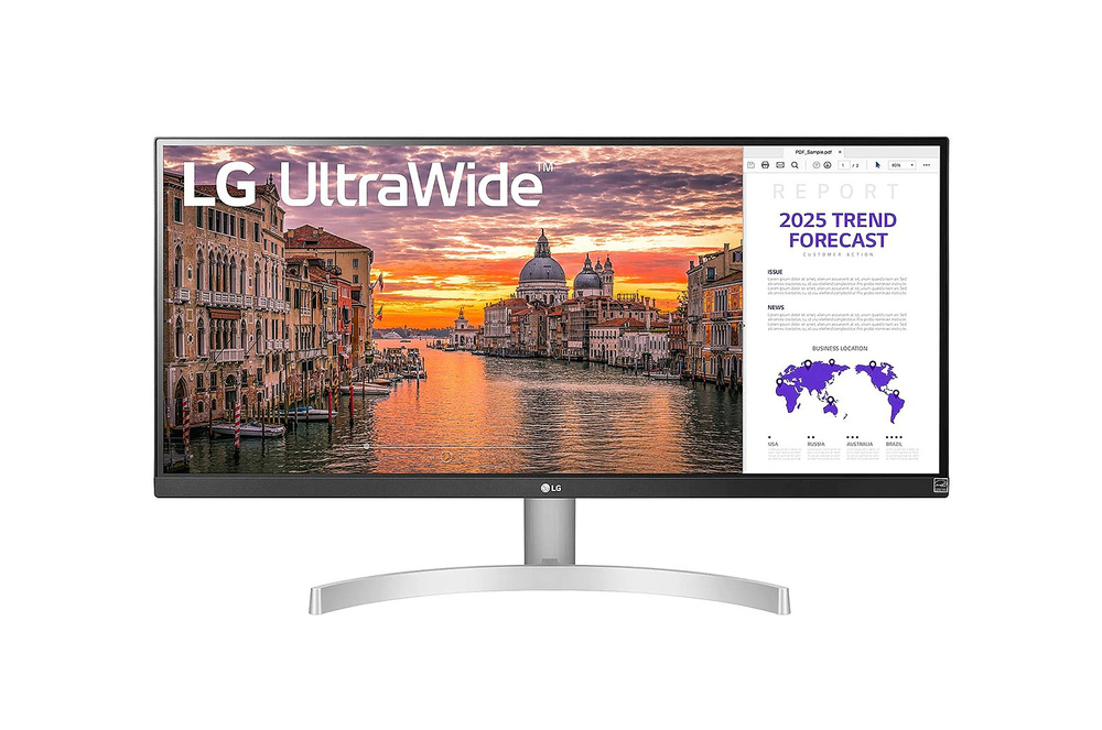 Monitor LG 29'' UltraWide™ Full HD(2560x1080) HDR IPS 29WN600-W - CTMAN